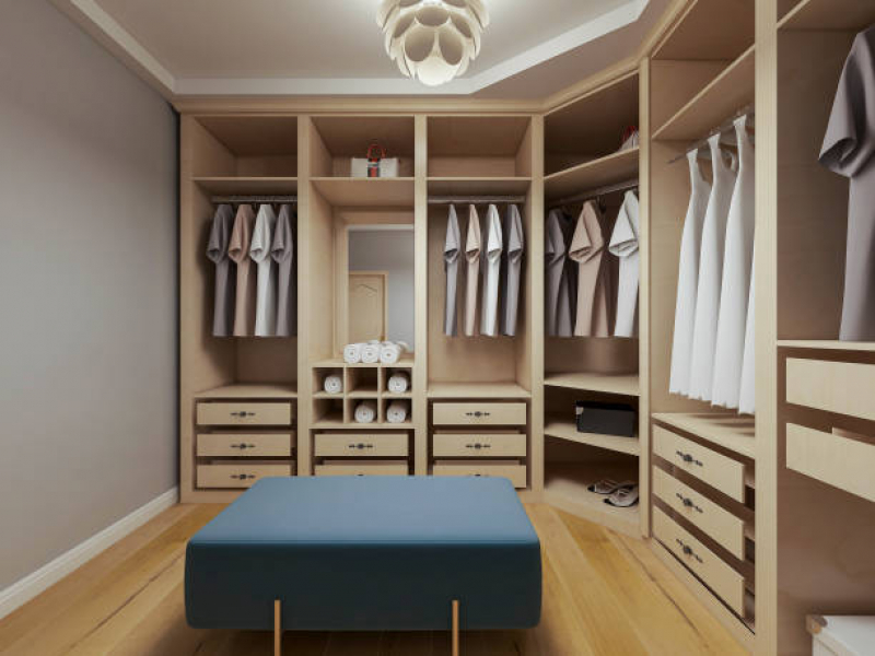 Armário de Quarto Planejado Casal - GSP Moveis